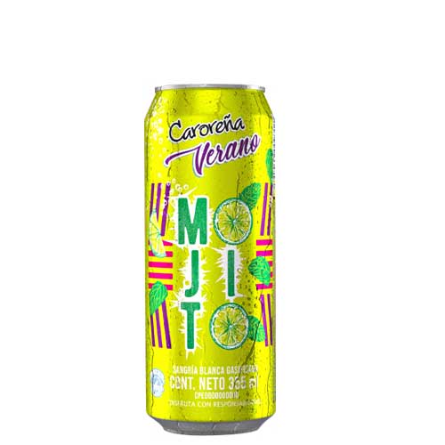 CAROREÑA VERANO MOJITO 355ML - Alianza Licorera